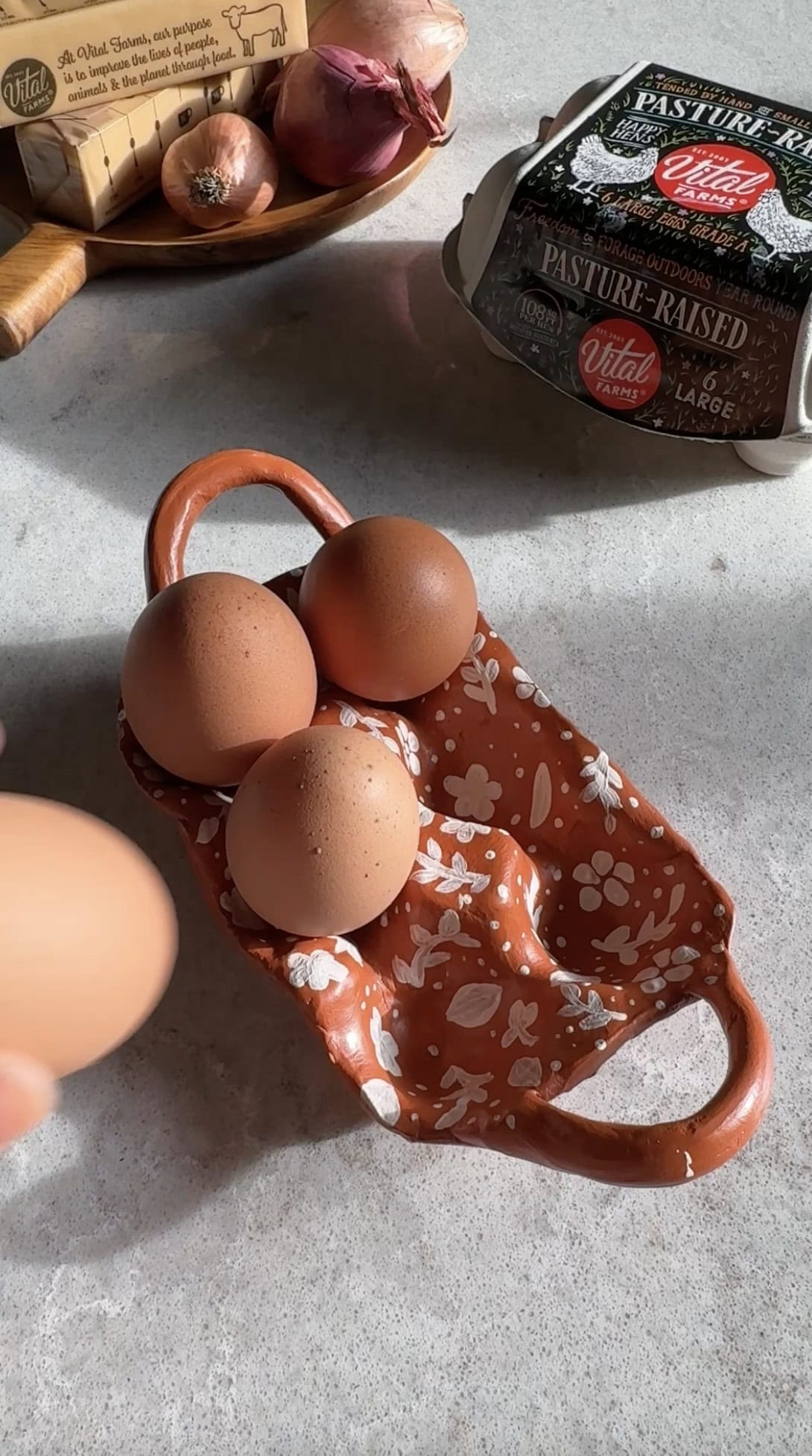 DIY Clay Egg Tray - Vital Farms